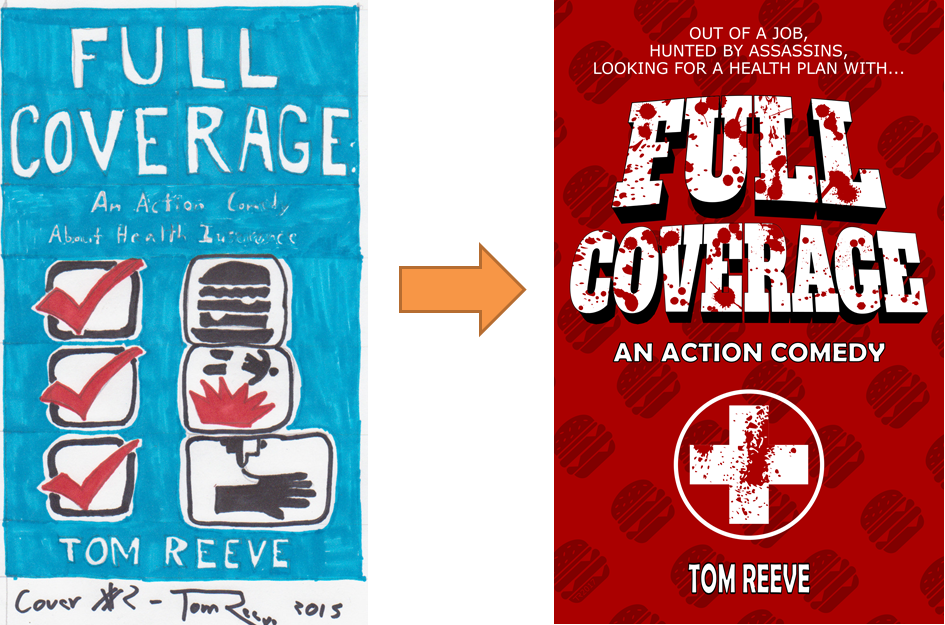 The Evolution of the Full Coverage Cover Art | Books by Tom Reeve